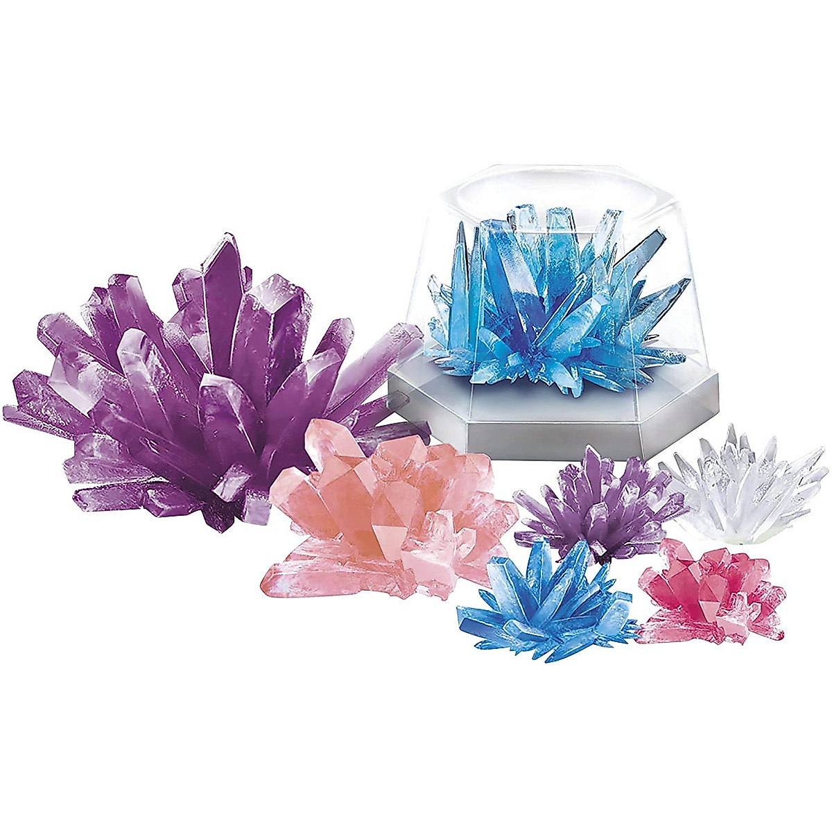 4M Deluxe Crystal Growing Combo Steam Science Kit from STEAM Powered Kids, For Boys & Girls Ages 10+