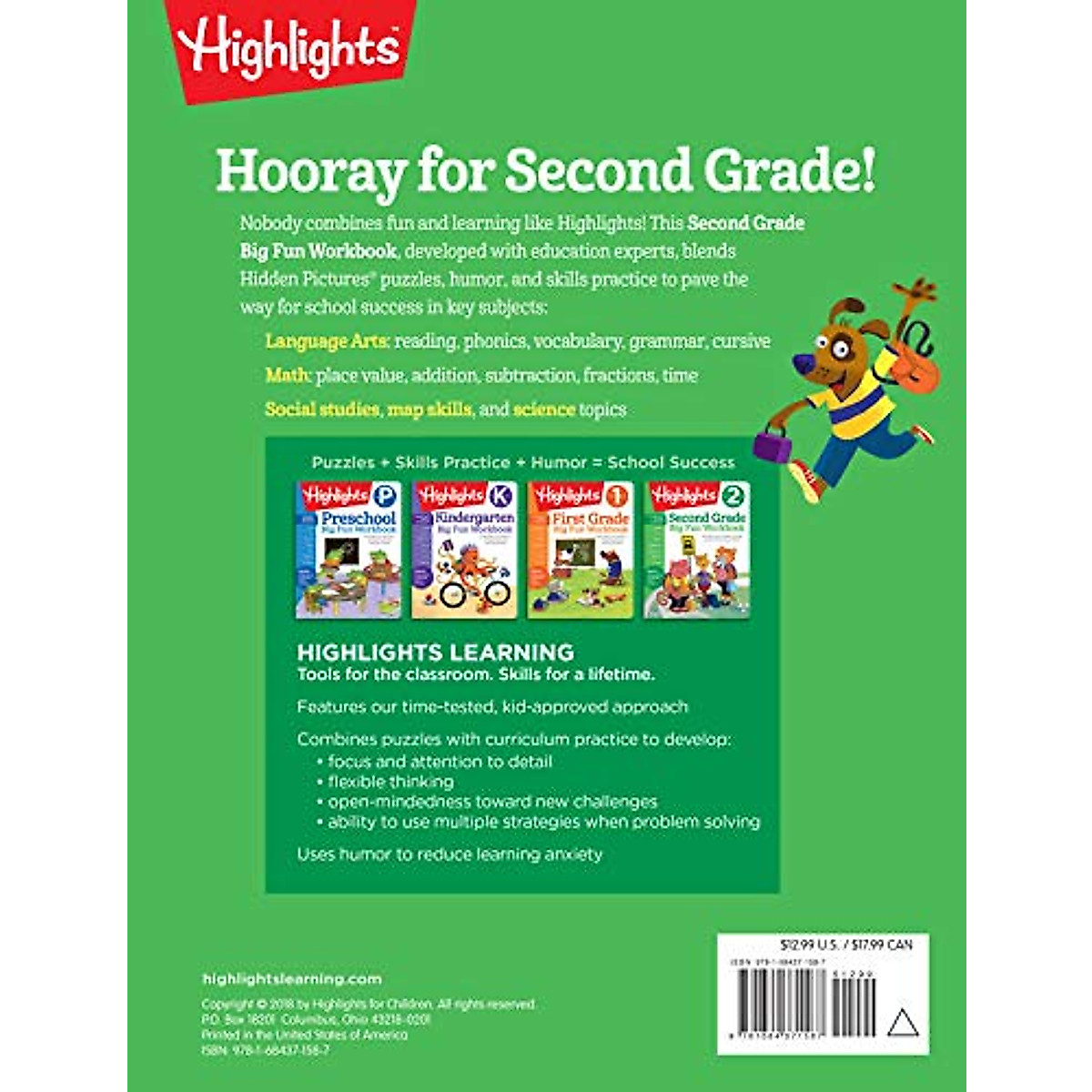 Second Grade Big Fun Workbook (Highlights™ Big Fun Activity Workbooks)