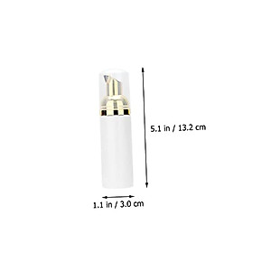 10 pcs Mousse Sparkling Bottle Plastic Foaming Bottles Reusable foaming soap Dispenser Pump Dispenser Bottle Foam Shampoo Bottle Organiser Human Refill Slim Travel Manual Trash can