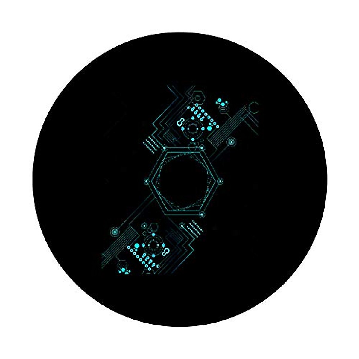 Tech Nerd Computer Geek - Computer Circuit Engineer Gifts PopSockets PopGrip: Swappable Grip for Phones & Tablets