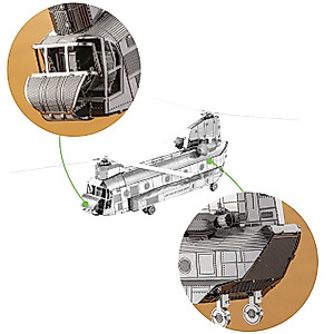 Metal Earth CH-47 Chinook 3D Metal Model Kit