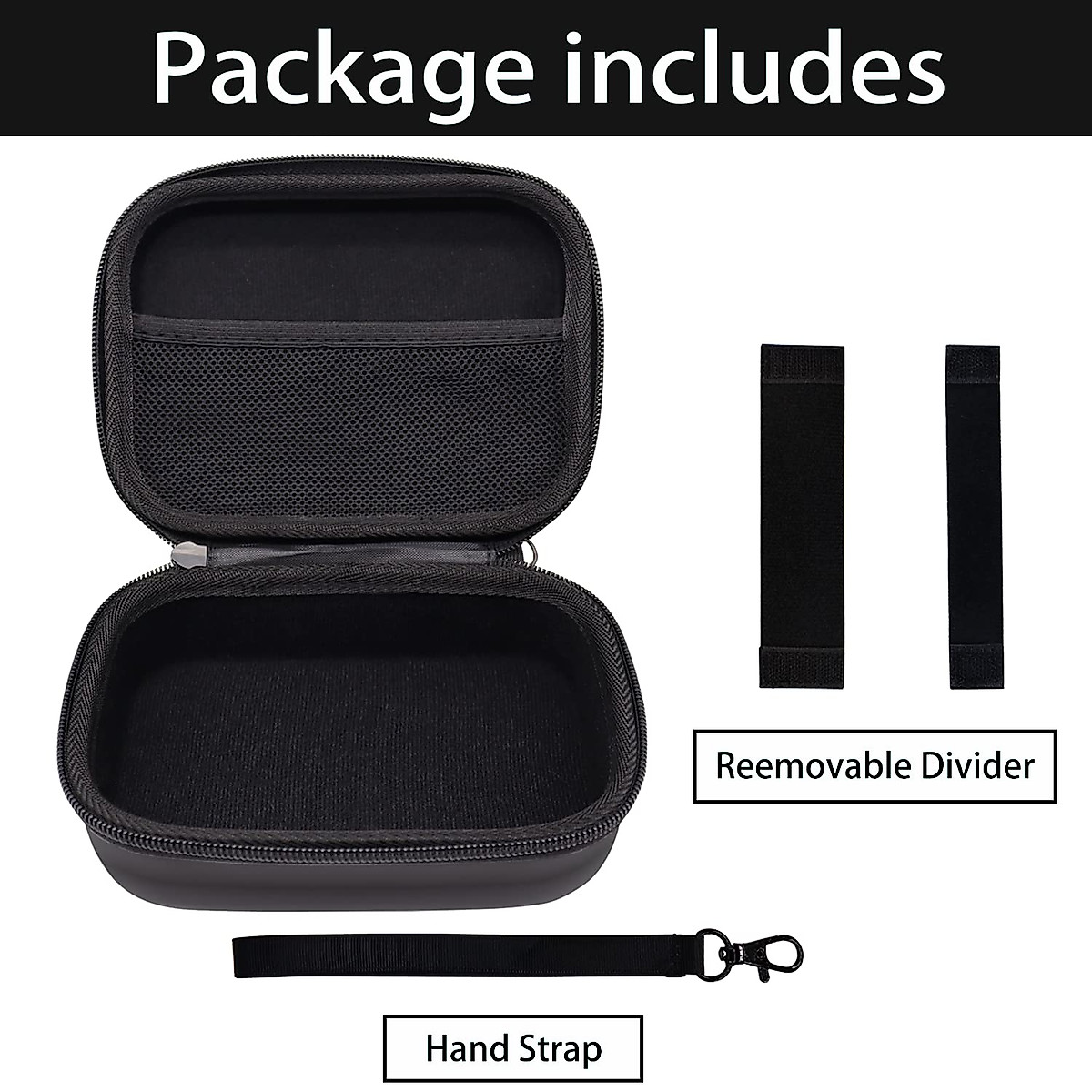 FCDYLBD Toy Organizer Case Compatible with Bakugan Battle Planet, BakuCores, Armored Alliance, Geogan Rising, Toy Organizer Storage Container Holder (12, Black)