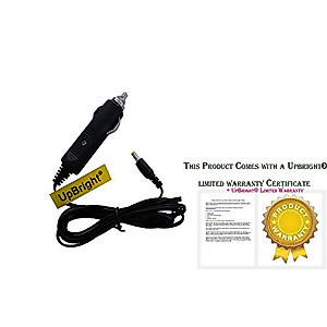 UpBright Car DC Adapter For SONY DVP-FX950 DVP-FX94 DVP-FX710 DVP-FX830 DVP-FX850 AC-FX110 DCC-FX101 DCC-FX110 DCC-FX101 DVP-FX820 DVP-FX75 DVP-FX95 DCC-FX105 RMT-D183 DCCFX152 DVD Player Power Supply