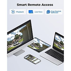 REOLINK 4K Wired WiFi Outdoor Camera, 8MP Dual Lens Security Camera, 360 PTZ Camera w/Auto Tracking, 2.4/5GHz Wi-Fi Smart Person/Vehicle Detection, 6X Hybrid Zoom, Color Night Vision, TrackMix WiFi
