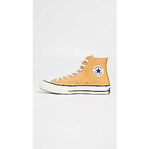 Converse Men's Chuck 70 Classic High Top Low Sneakers, Multicolour Sunflower Black Egret 721, US:5