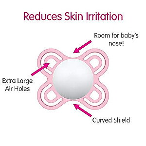 MAM Pacifier Newborn Variety Pack (1 Comfort, 1 Perfect Start, 1 Newborn Original Start) Best Pacifier for Breastfed Babies, 0-3 Months, Unisex, 3-Pack