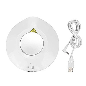 USB Cup Heater Cooler Plate Cup Warmer and Colder Beverage Mug Mat Office Tea Coffee Heater Pad for Coffee Tea Cola Cans Drinks