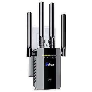 2024 Fastest WiFi Extender Signal Booster The Longest Range up to 9995sq.ft, Internet Superboost Booster for Home, Wireless Internet Repeater and Signal Amplifier, 4X Faster Access Point,1-Tap Setup