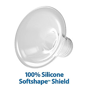 Dr. Brown’s™ SoftShape™ 100% Silicone Nipple Shields, Size A (21mm), 2 Pack