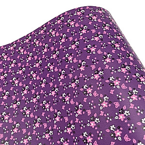 Yifely Purple Decorative PVC Shelf Paper Drawer Liner Self-Adhesive Shelved Dresser Cabinet Decor 17.7 Inch by 9.8 Feet