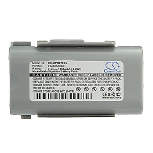 SCESMIA Replacement Barcode Scanner Battery for O-pticon PHL-2700, PHL-2700 RFID 2.4V 1500mAh