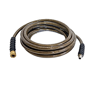 Simpson Cleaning 41028 Monster Series 4500 PSI Pressure Washer Hose, Cold Water Use, 3/8 Inch Inner Diameter, 50-Foot, Brown