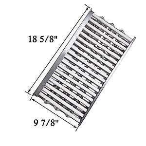 Htanch SN2911 (3-Pack) PN9123 (3-Pack) DCS Radiant Tray,Heat Plates & Ceramic Rod Complete for DCS 27DBQ, 27DBQR, 27DBR, 27DSBQ, 27DSBQR, 27FSBQ, 27FSBQR, 36DBQ, 36DBQAR, 48DBQ, 48DBQAR, 48DBQR