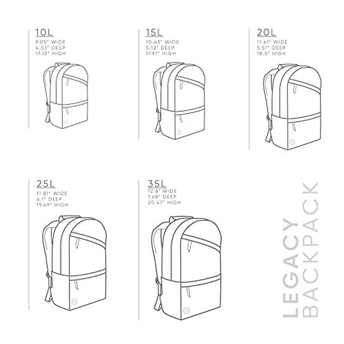 Simple Modern Legacy Backpack with Laptop Compartment Sleeve - 35L Travel Bag for Men & Women College Work School -Blush