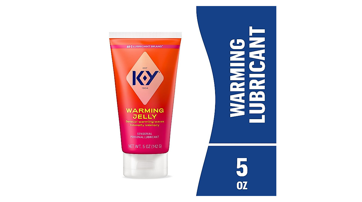 K-Y Warming Jelly Lube, Sensorial Personal Lubricant, Glycol Based ...