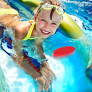 12Pcs Foam Floating Keychain Oval Shaped Foam Floating Key Ring Foam Floater Key Chain for Boating Fishing Surfing Sailing and Outdoor Sports, 6 Colors