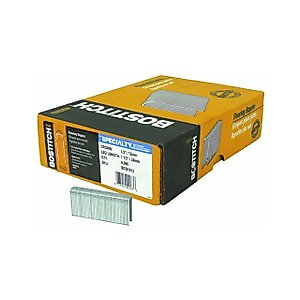 BOSTITCH Crown Staples, Hardwood Flooring, 15-1/2GA, 1-1/2-Inch, 9660-Pack (BCS1512)