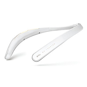 My Theater Wearable Neckband Bluetooth Speaker Universal, White (EM-W100UWH)