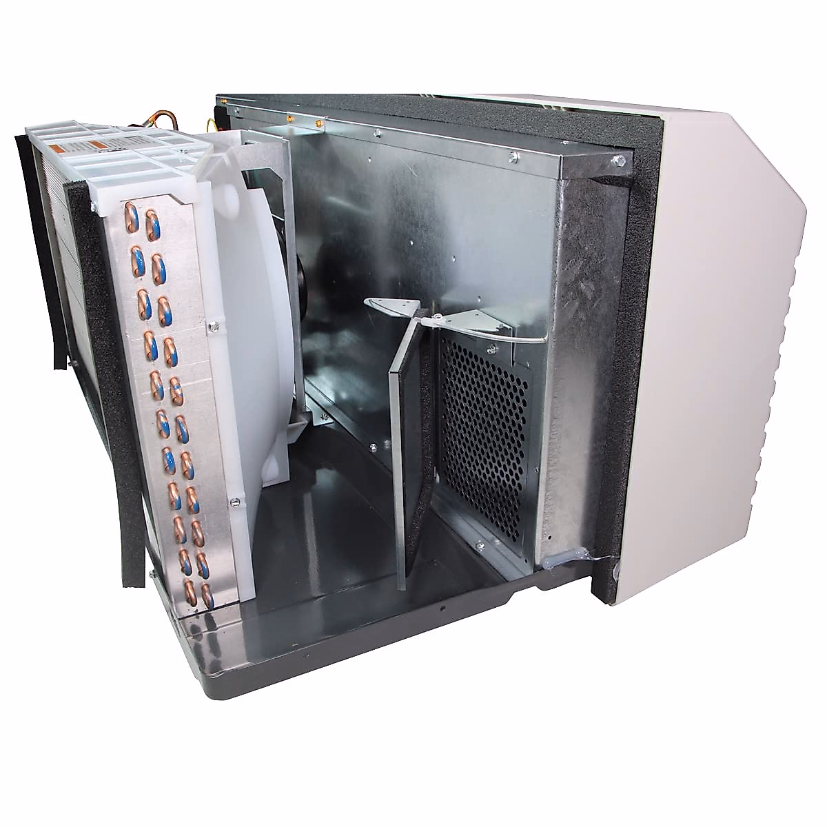 AMANA PTAC 15,000 BTU Air Conditioner PTC153K35AXXX with 3.5 kW Heater 20 Amp Plug, White