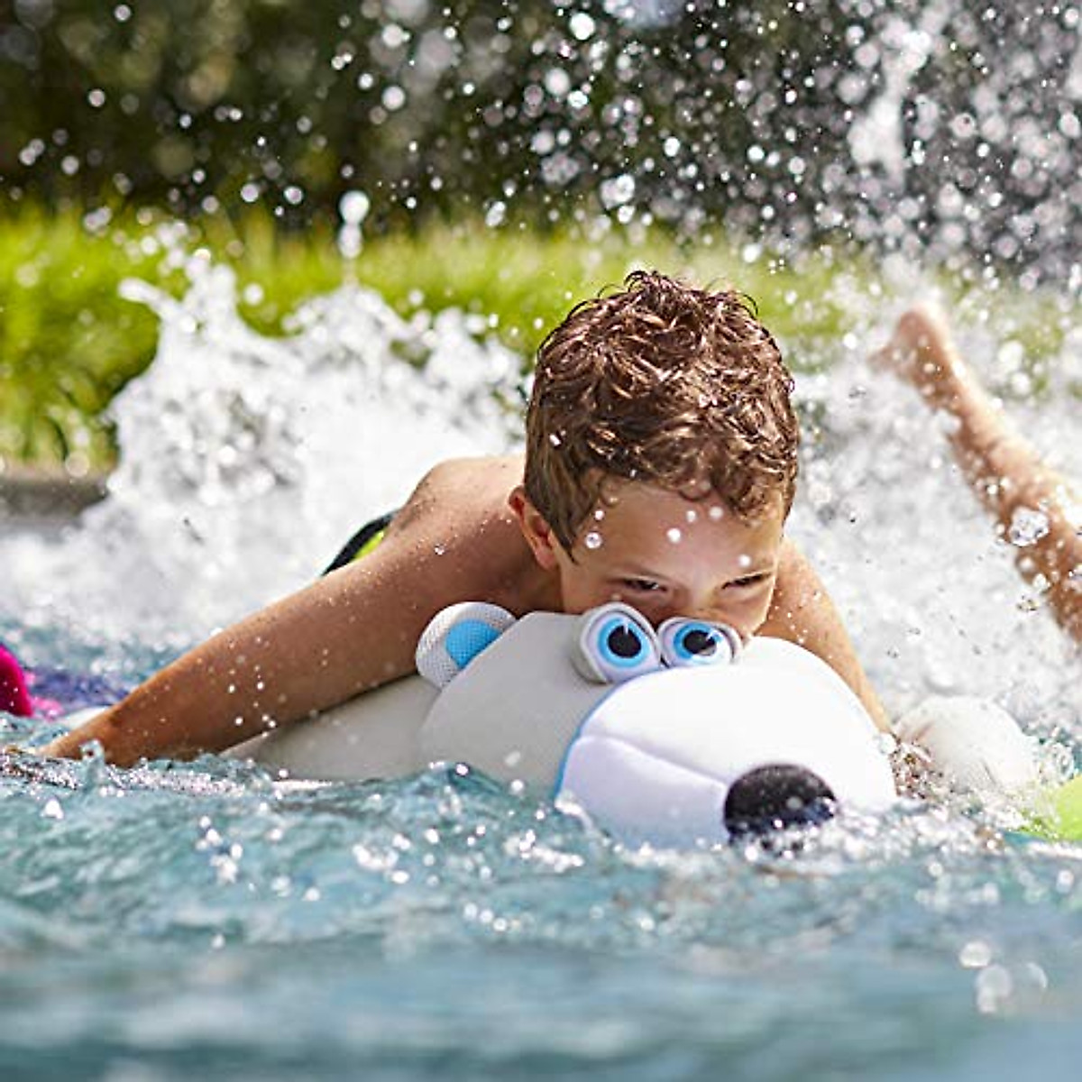 Big Joe, 2020POL, Polar Bear Pool Petz Pool Float, Gray/White