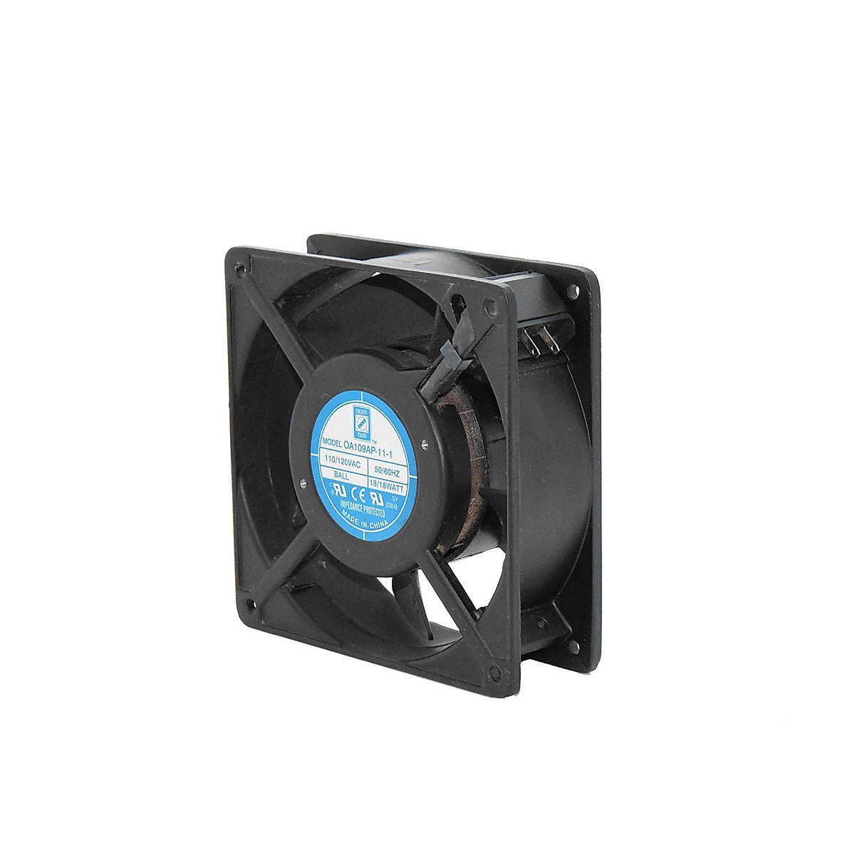 KNIGHT ELECTRONICS ORION FANS OA109AP-11-1TB OA109 Series 3000 RPM 120 x 120 x 38 mm 110 CFM 115 V Dual Ball Bearing AC Fan - 1 item(s)