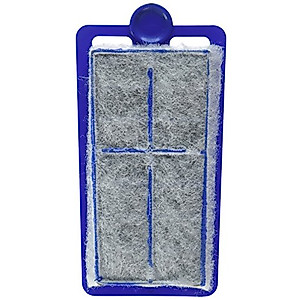 Penn-Plax Cascade 80 Hang-On Filter Replacement Media Cartridge – Disposable Poly Fiber Floss and Activated Carbon – 1 Pack (CPF1C)