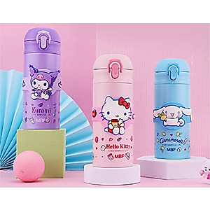 Cinnamoroll Stainless Steel Insulated Water Bottle 350ml - Blue