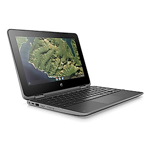HP Chromebook x360 11 G2 11.6" HD, Celeron N4100 1.1GHz 4GB RAM, 32GB Solid State Drive, Chrome OS, CAM, Touch, (Renewed)