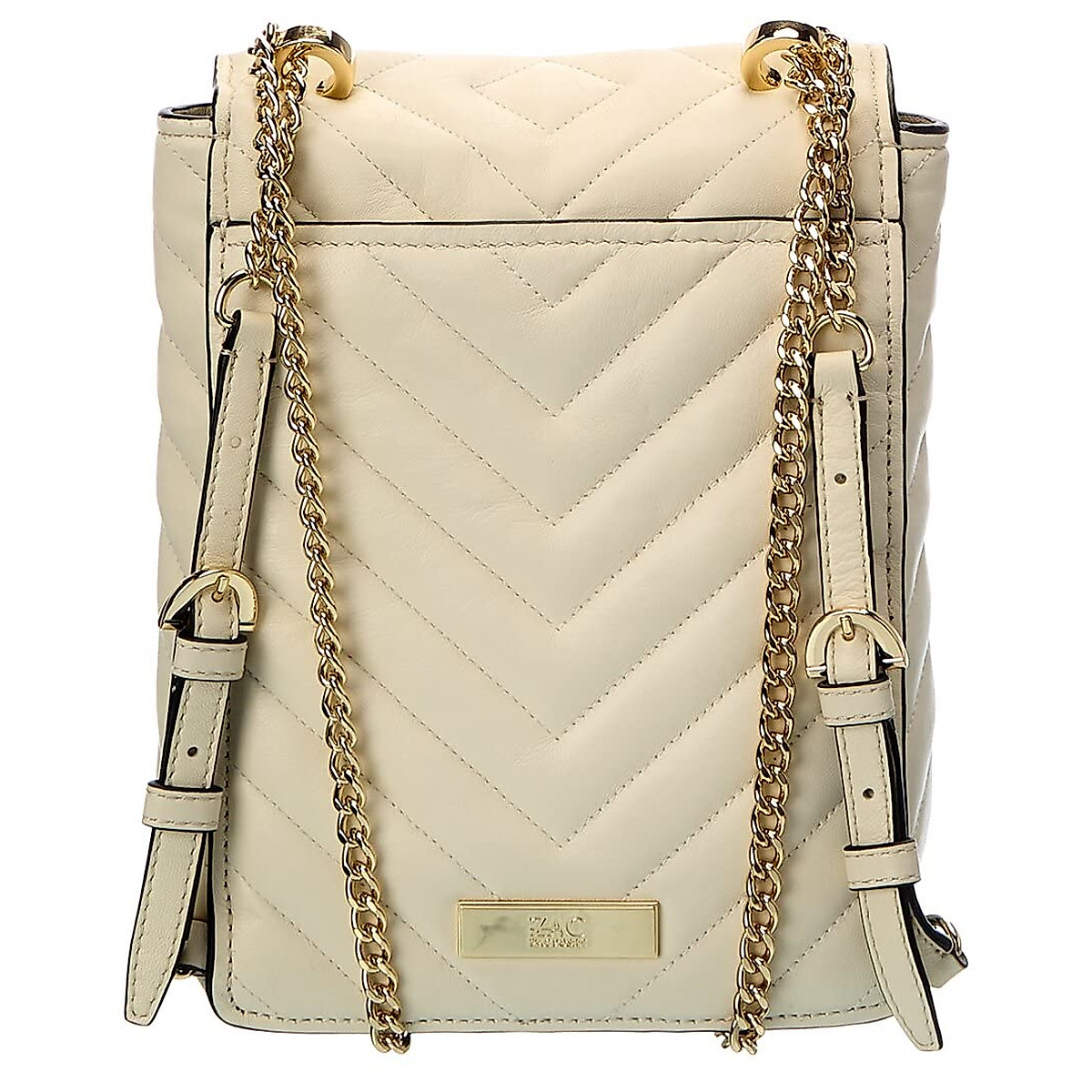 ZAC Zac Posen Women's Soft Earthette Convertible Backpack, Swan, One Size