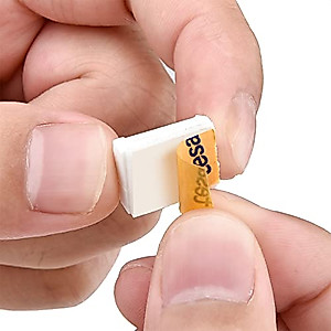 Flat Wire Clips Holder, Ethernet Cable Clips,Self Adhesive Wire Clips Management for Home and Office (100piece/White)