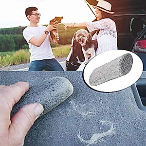 Elevate Essentials Pet Hair Stone For Car, Best Pet Hair Remover, Pet Hair Lifter, Pet Fur Remover, Pet Hair Cleaner, Lint Remover, Pet Stone Multi-cleaner (2 Pack)
