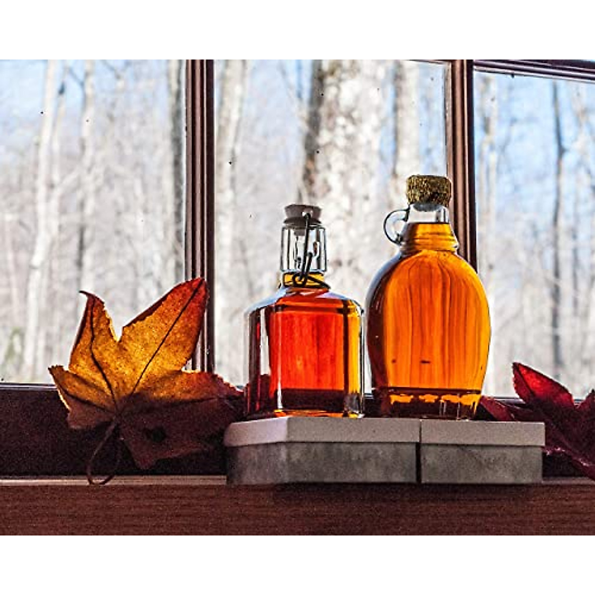 Eight O'Clock Coffee Flavors of America Vermont Maple Bourbon, 11-Ounce, Ground Coffee, Robust Maple, Caramel & Bourbon