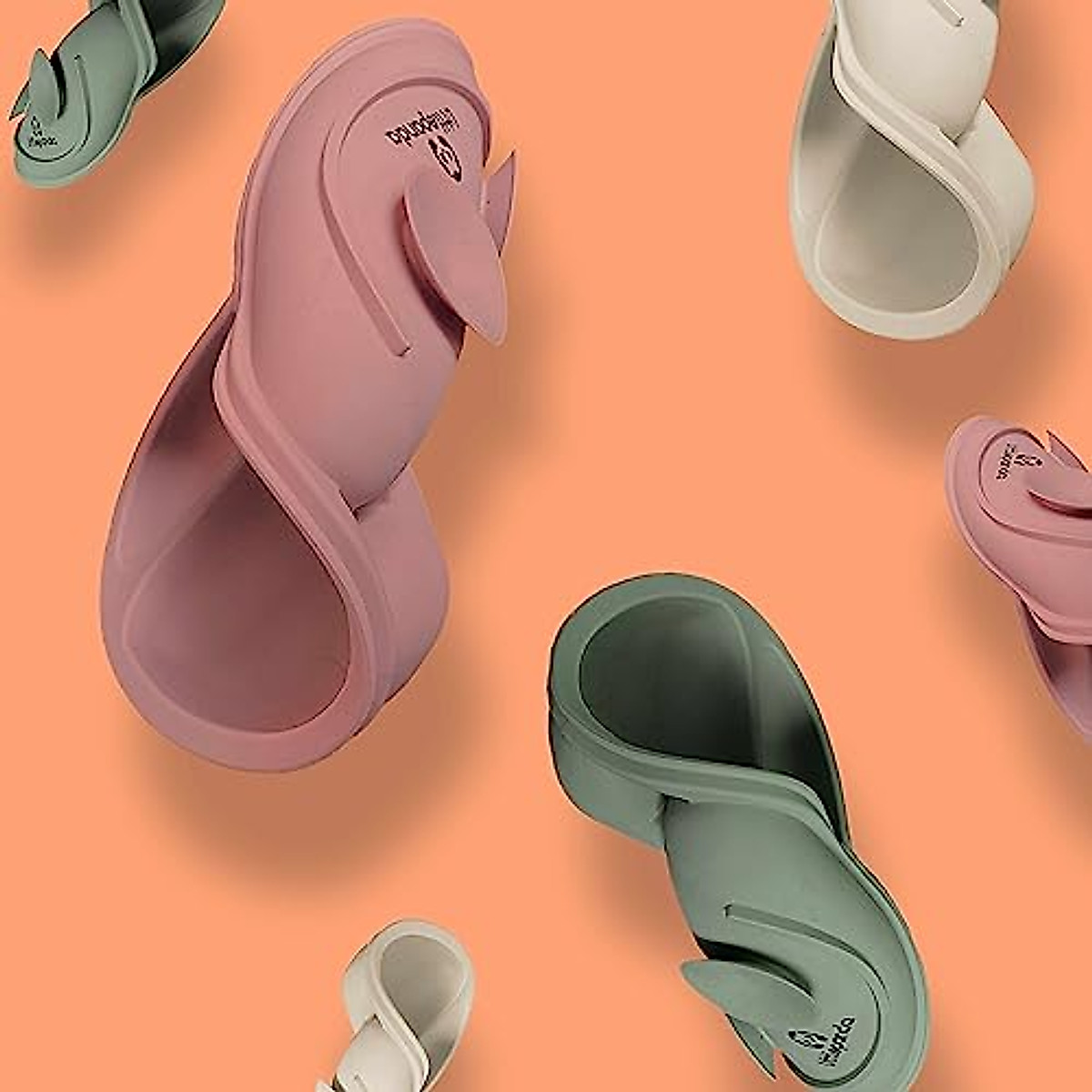 littlepanda Suction Plates for Toddlers and Babies 100% Silicone Divided Plates for Kids Baby Led Weaning Supplies Microwave & Dishwasher and Oven Safe Toddler Plates 3 Pack