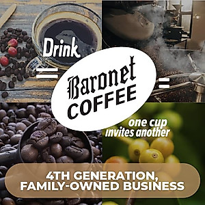 Baronet Coffee Pods [French Vanilla-54 Pods] Flavored Single Cup Use, Compatible with Senseo Coffee Machines [3 Boxes of 18 Single Serve 10 Gram Pads] Regular Strength Soft Coffee Pods, Medium Roast