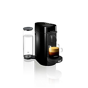 Nespresso Vertuo Plus Coffee and Espresso Machine by De'Longhi,8 oz, Ink Black