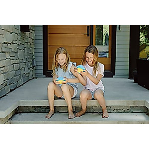 Pop It! Pro - The Original Light Up, Pattern Popping, Pop It! Game from Buffalo Games,Blue and Yellow