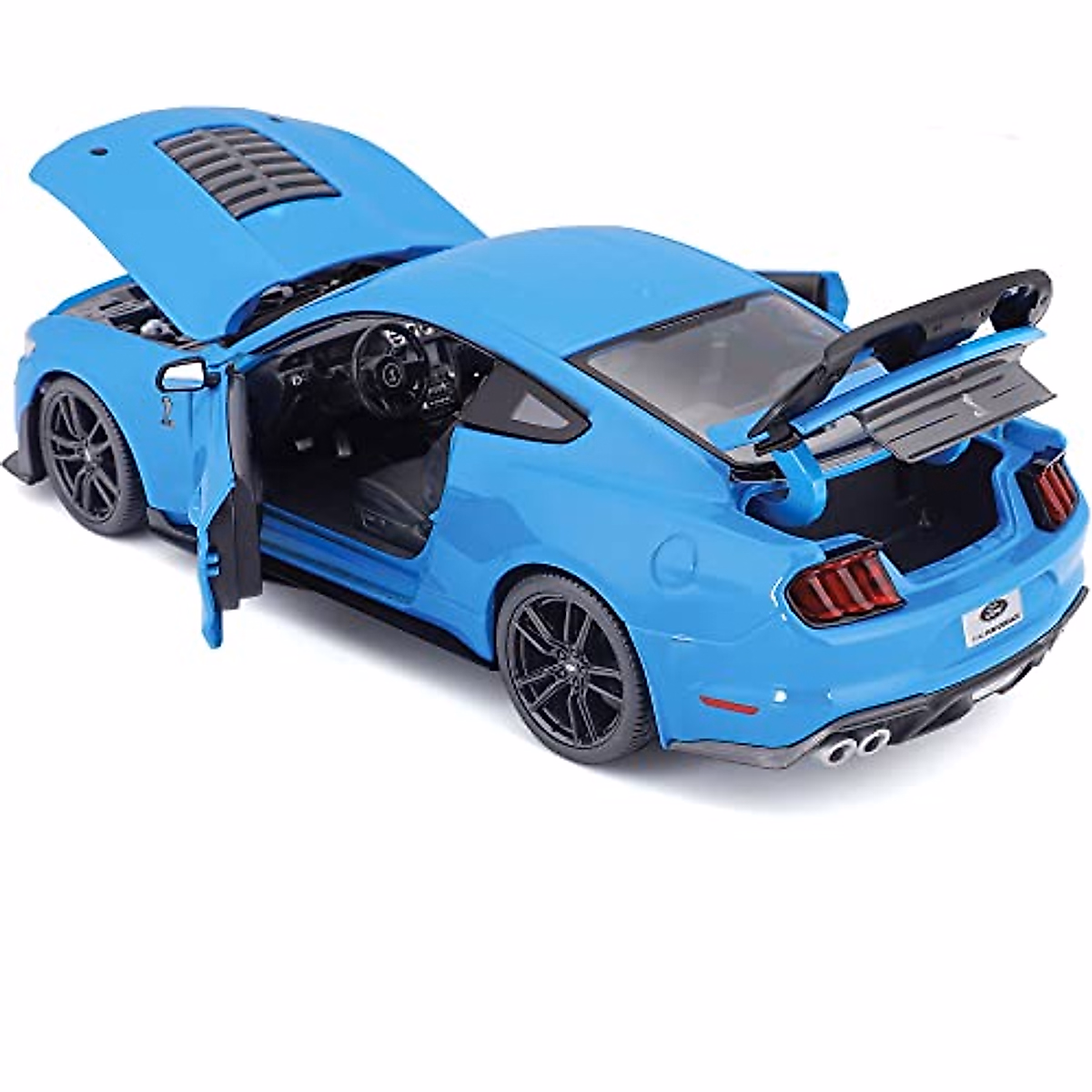 2020 Ford Mustang Shelby GT500 Light Blue Special Edition 1/18 Diecast Model Car by Maisto 31452