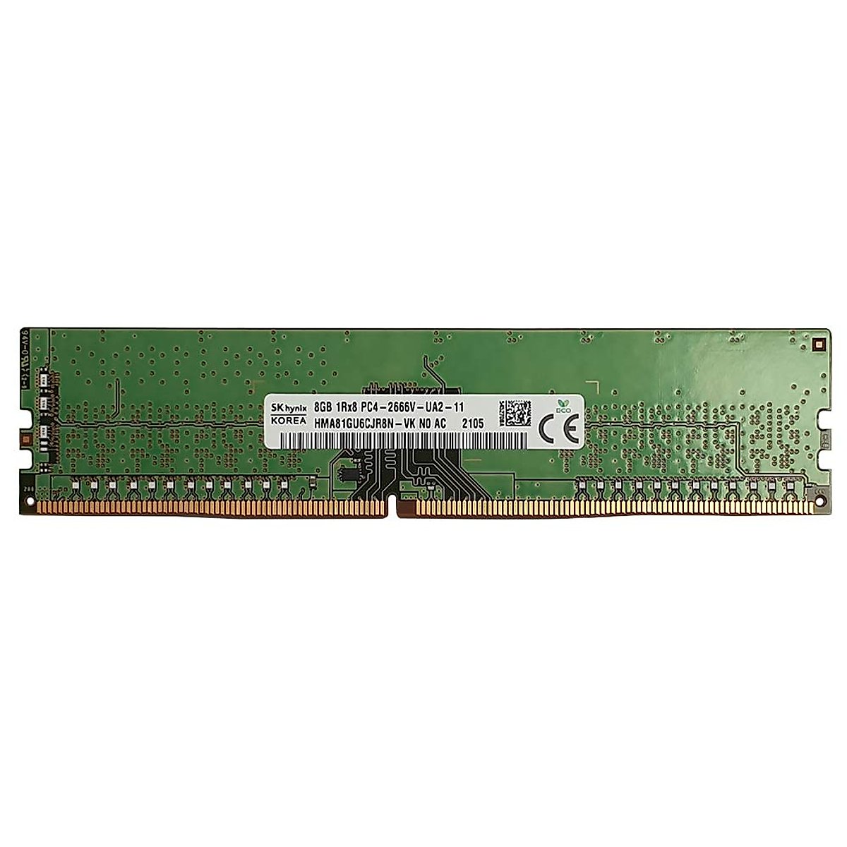 Hynix 8GB PC4-21300 DDR4-2666MHz 288-Pin DIMM 1.2V Memory RAM Module HMA81GU6CJR8N-VK