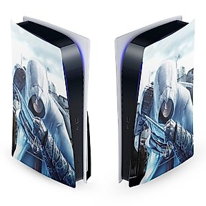 Head Case Designs Officially Licensed Assassin's Creed Altaïr Hidden Blade Key Art Vinyl Faceplate Sticker Gaming Skin Decal Cover Compatible With Sony PlayStation 5 PS5 Disc Edition Console