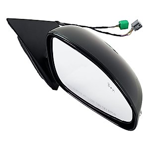 Kool Vue Passenger Side Power Heated Mirror for Buick Enclave 2013-2017 Power Fold With Signal Light, Blind Spot Monitor & Memory Paintable