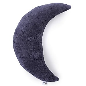 Oilo Fluffy Pillow - Blue Throw Pillows - Cute Pillows - Kids Pillow - Baby Boy Nursery Decor - Baby Decorations for Room - Girls Room Decorations - Boys Throw Pillows - Indigo Moon Dream Pillow