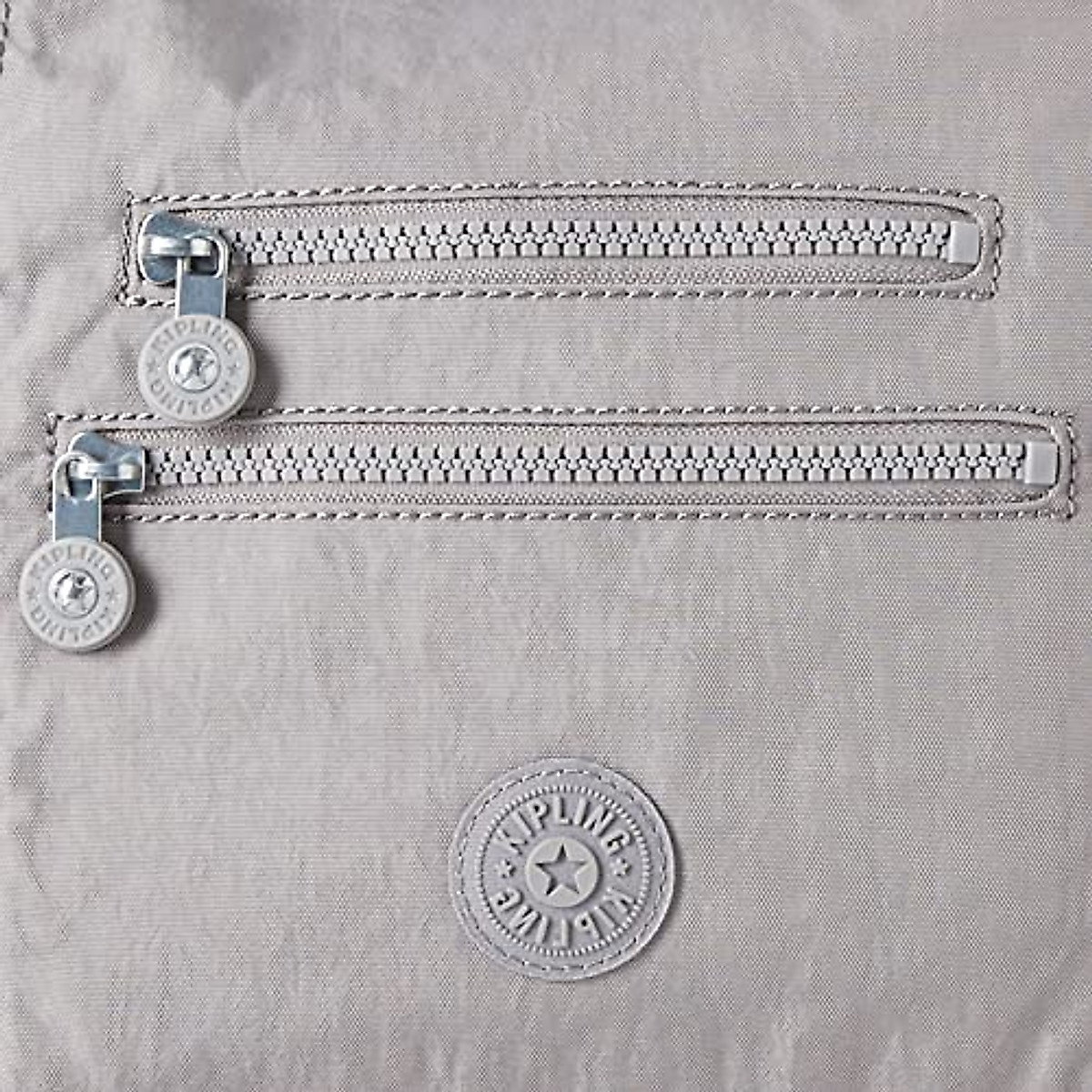 Kipling Women's Belammie Handbag, Organize Accessories, Spacious Interior, Removable Shoulder Strap, Travel Bag, Cool Grey Tonal