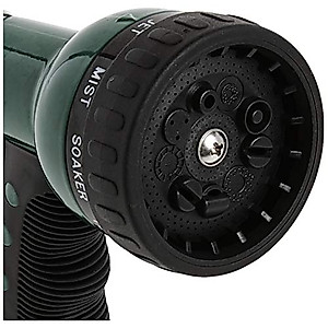 Dramm 12704 9-Pattern Revolver Spray Nozzle, Green