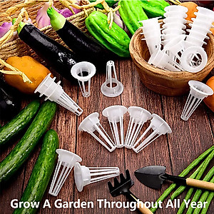 Aooccder 50pcs Grow Baskets Replacement for Aerogarden,Seed Pods Baskets Compatible with Grow Sponges and Domes,Plant Growing Containers for Hydroponic Growing System