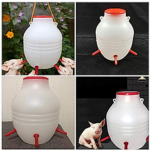 Lamb Milk Buckets Lamb Feeder Lamb Milk Bottle Large Capacity Animal Feeding Pot Feed Bucket Feeding Supplies for Lamb Cow Dog Pig