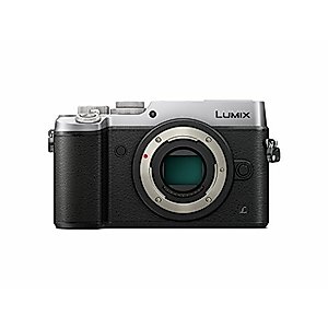 PANASONIC LUMIX GX8 Body Mirrorless 4K Camera Body, Dual I.S. 1.0, 20.3 Megapixels, 3 Inch Touch LCD, DMC-GX8SBODY (USA SILVER)