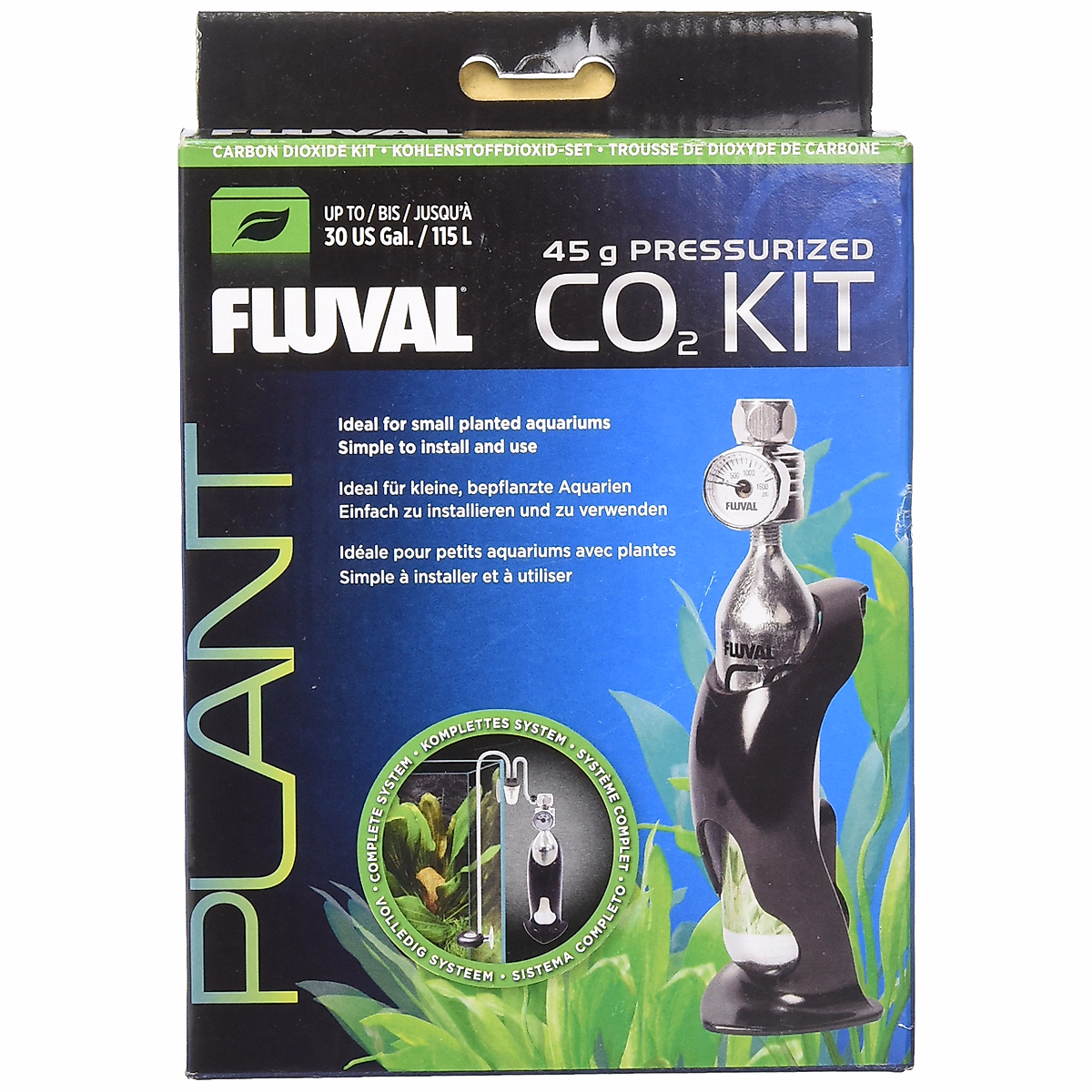 Fluval Pressurized 1.6oz CO2 Kit, 17554