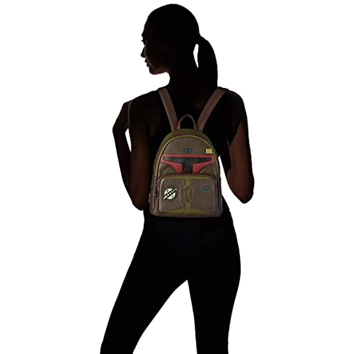 Loungefly Star Wars Boba Fett No Good To Me Dead Cosplay Womens Double Strap Shoulder Bag Purse