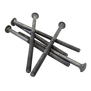 1/2" - 13 x 10 Carriage Bolt | Round Head| Hot Dip Galvanized | 20pcs Box