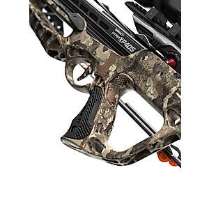 Barnett Hyper XP 405 Crossbow with Two Hyperflite 22" Arrows, Illuminated 4X32mm Scope, and Rope Cocking Device, and Lightweight Side Mount Quiver